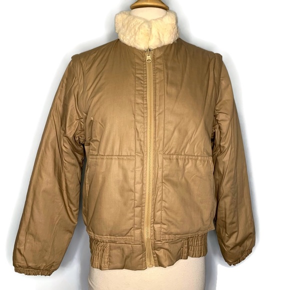 Get Set | Jackets & Coats | Vintage Jet Set Womens Beige Reversible ...